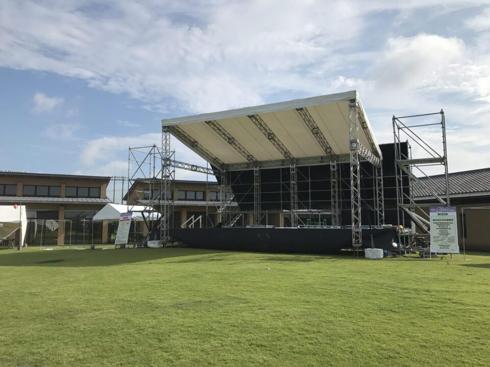 3K×5K トラスステージテント | レントオール富士
